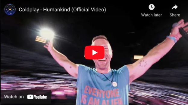 COLDPLAY RELEASE HUMANKIND VIDEO – Backstage Axxess