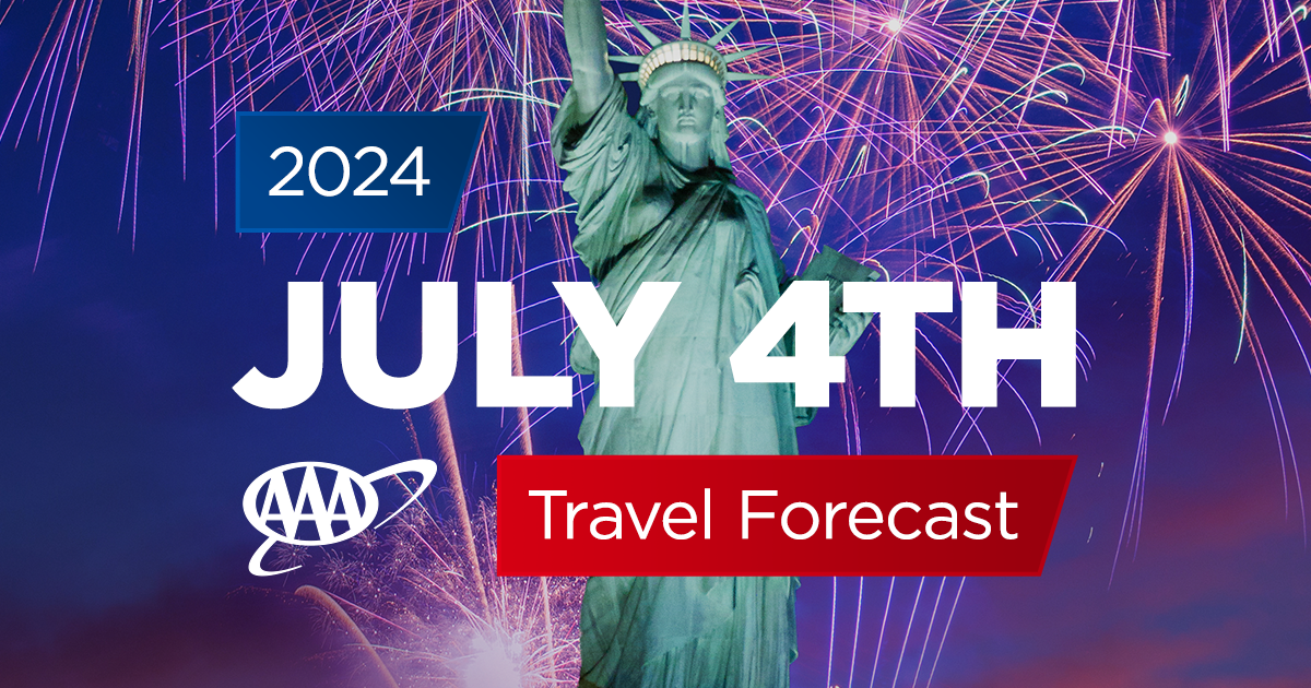 4.5 Million Floridians will Travel during the Week of Independence Day